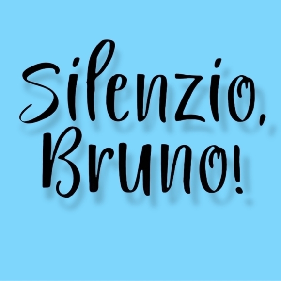 Handmade | Accents | Silenzio Bruno Vinyl Decal | Poshmark